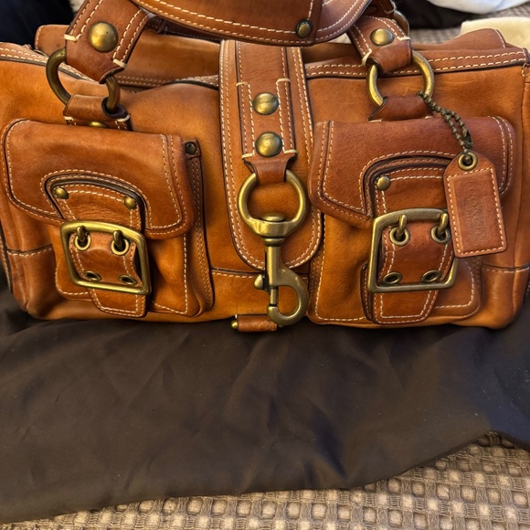 Coach | Bags | Coach Medium 330 65th Anniversary Mandy Vintage Cognac ...